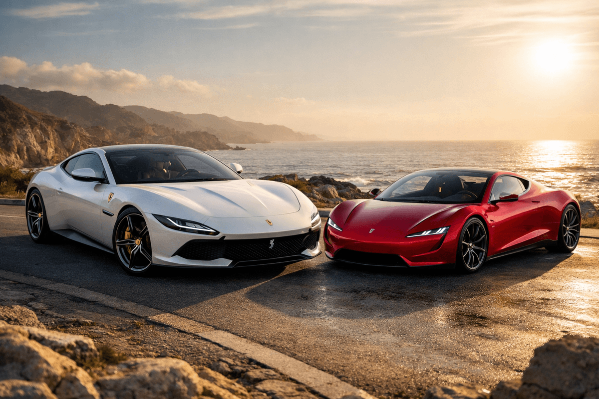 Ferrari Luce vs Tesla: Luxury EV Clash - Revved Up Cars | Expert Car ...